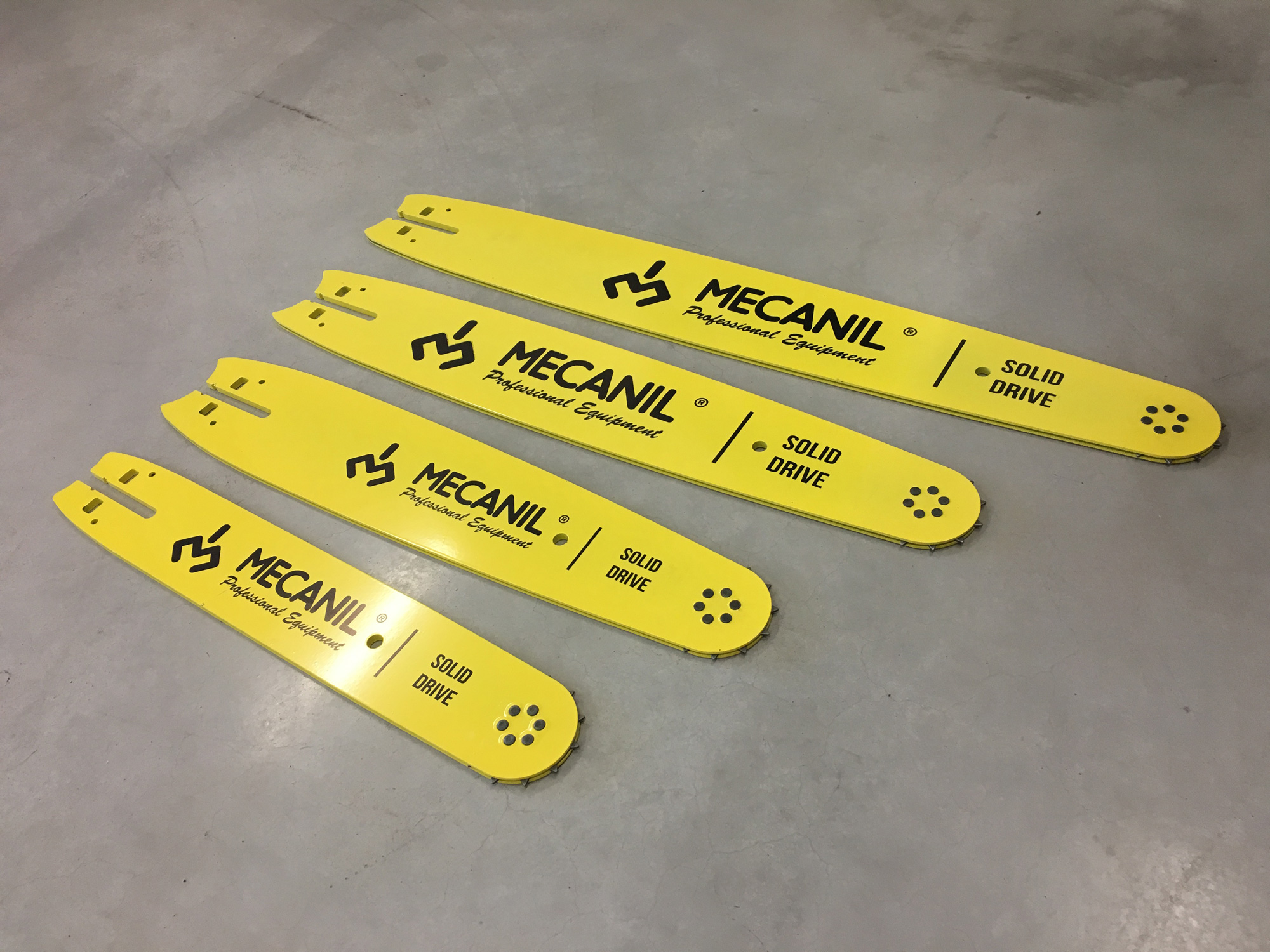 Development of new saw bars – Mecanil products